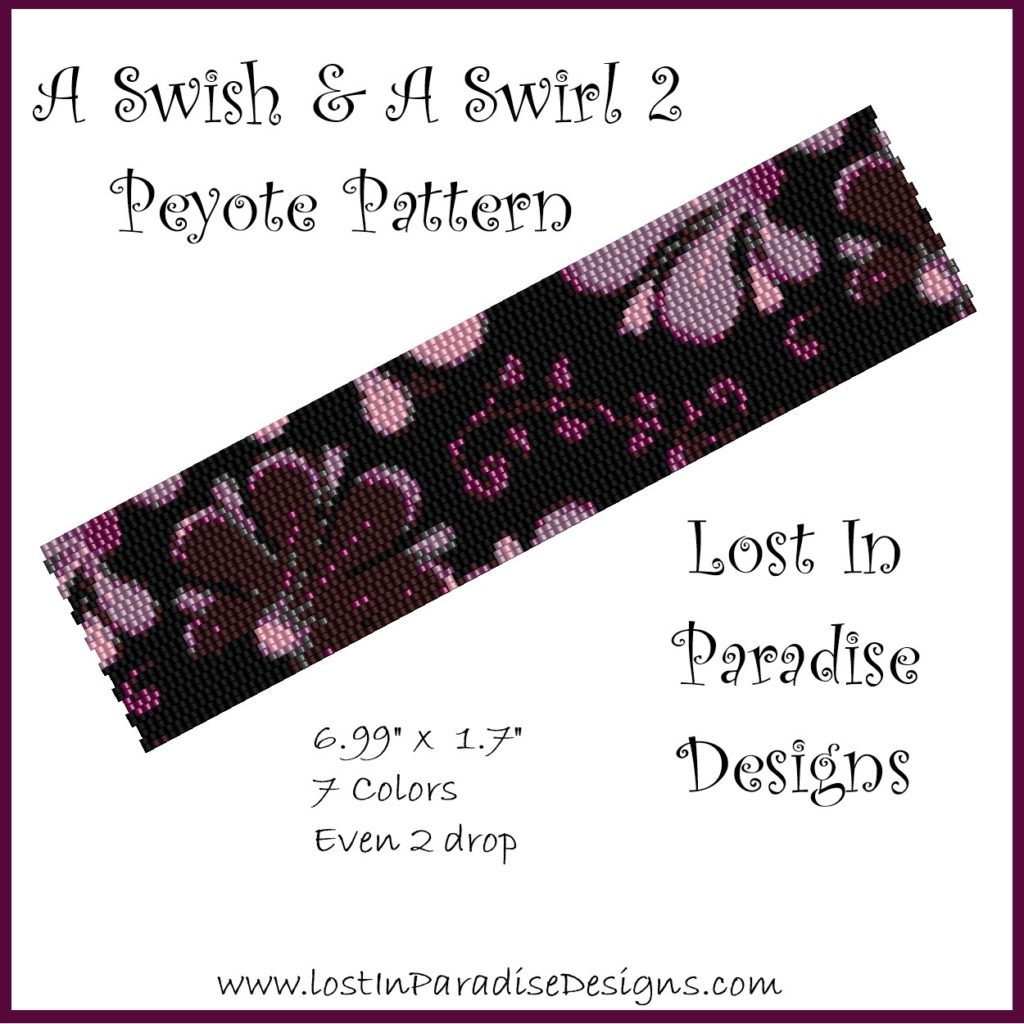Free Love Peyote Bracelet Pattern – Lost In Paradise Designs