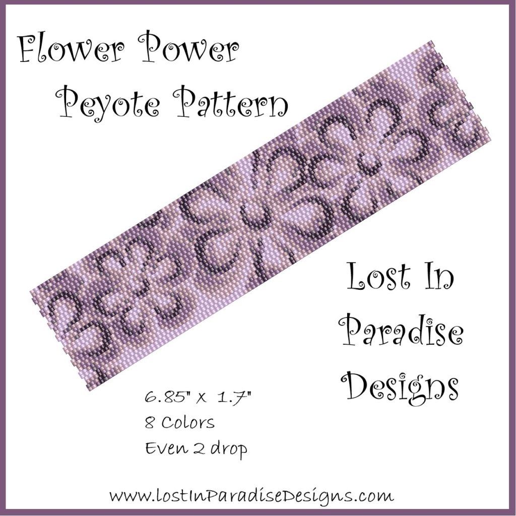 Flower Power Peyote Pattern – Lost In Paradise Designs