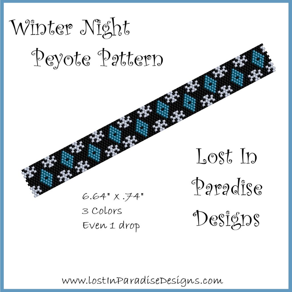 Free Love Peyote Bracelet Pattern – Lost In Paradise Designs