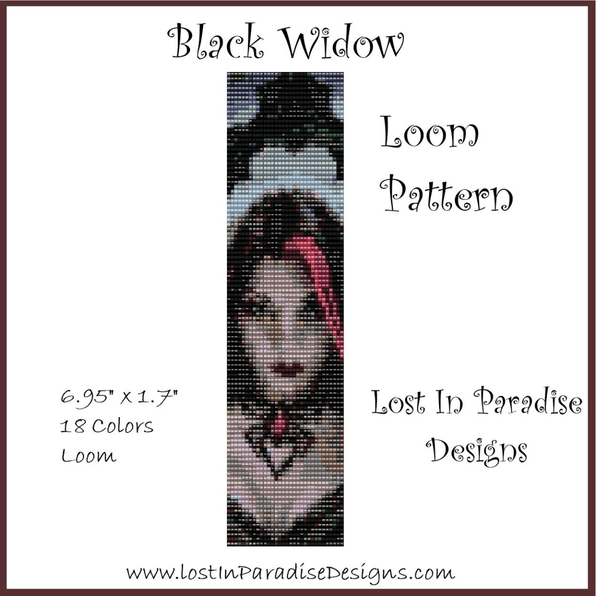 Black Widow Loom Pattern – Lost In Paradise Designs