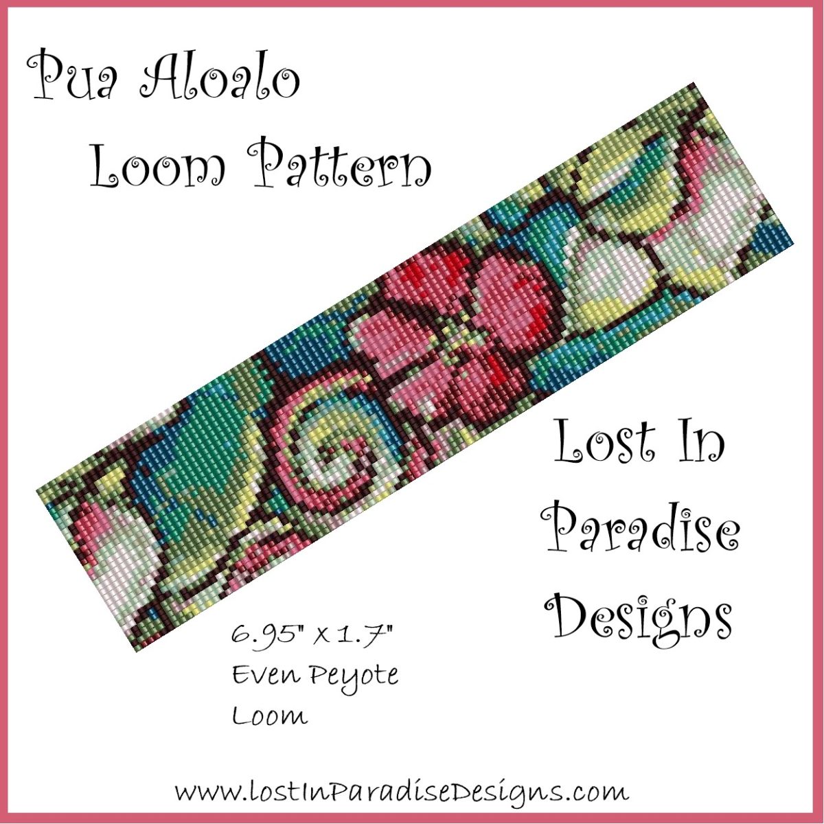 Pua Aloalo Loom Pattern – Lost In Paradise Designs